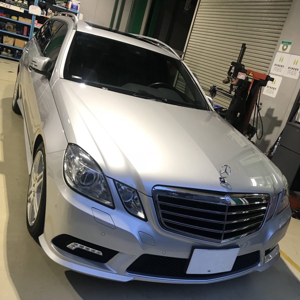 E550（S212）リピート御入庫有難うございます！ - 株式会社 松原オート | 輸入車等の修理・整備・コーティング・鈑金塗装・車検 ...